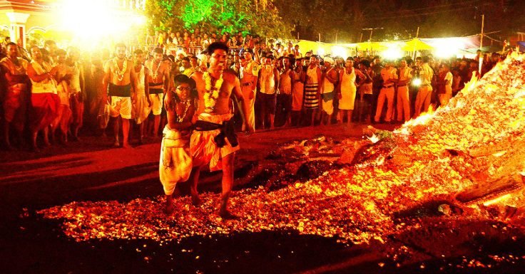 Fire Walking Festival in Goa at Lairai Jatra in Goa's Shirgao Village